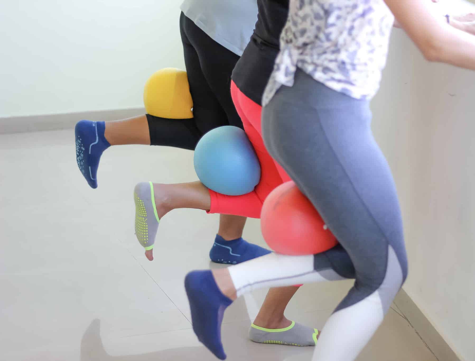Pilates Props: Swiss Ball and Over Ball - Moushu's Pilates